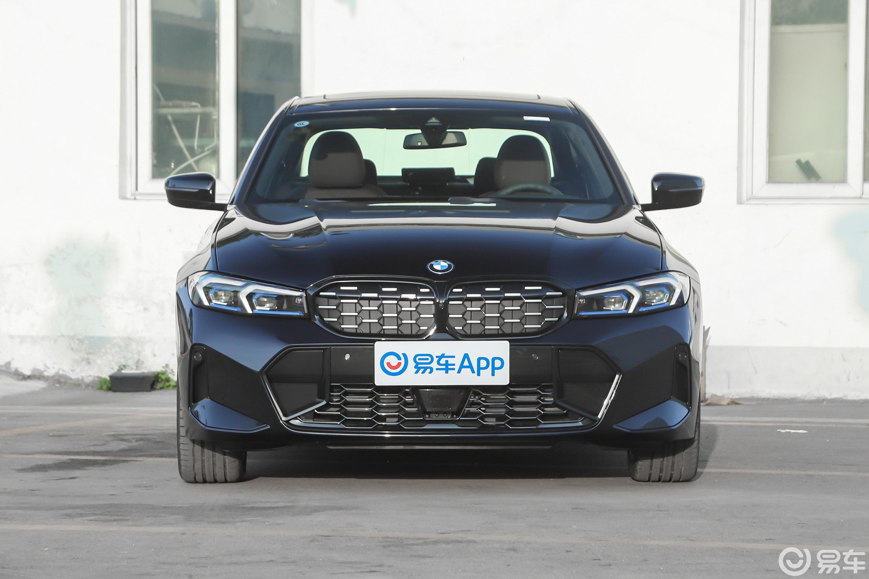 【宝马3系330Li M运动曜夜套装正前水平图片-汽车图片大全】-易车