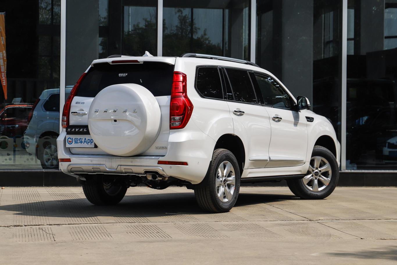 【哈弗H92.0T 尊贵型 7座侧后45度车头向右水平图片-汽车图片大全】-易车