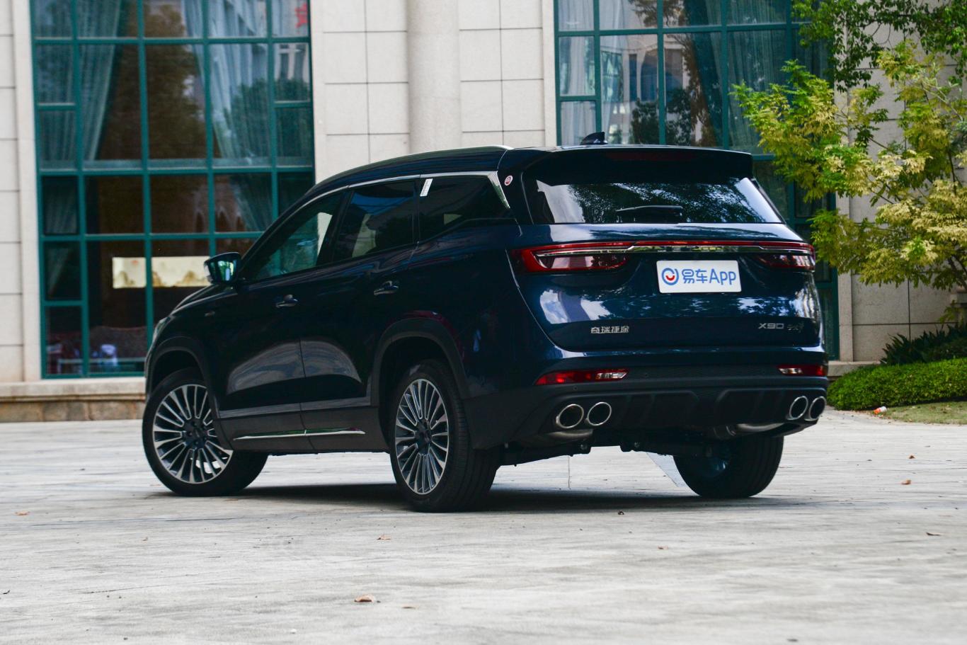 【捷途X90子龙 2.0T 武神版 5座侧后45度车头向左水平图片-汽车图片大全】-易车