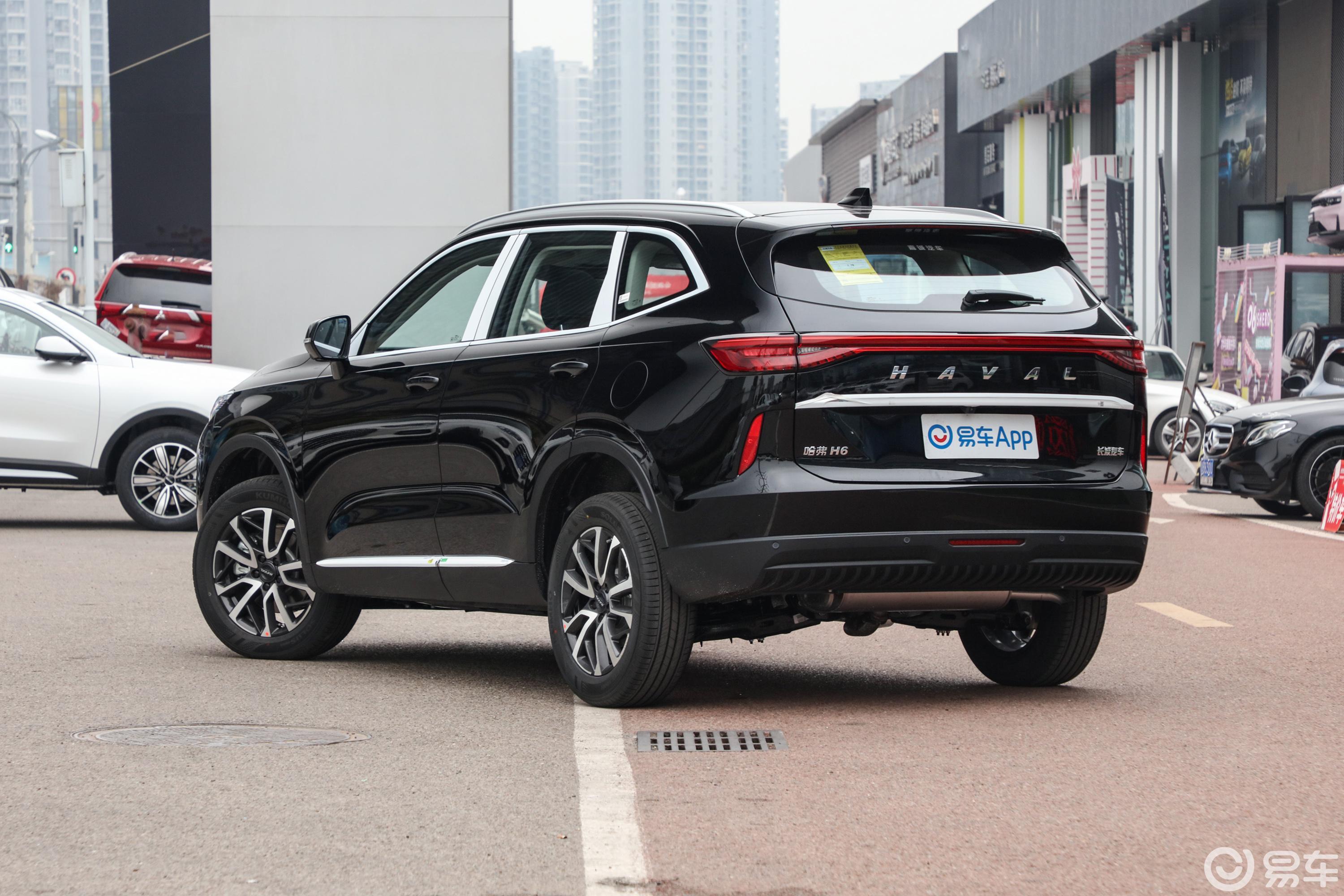 【哈弗H6第三代 1.5T 两驱Max侧后45度车头向左水平图片-汽车图片大全】-易车