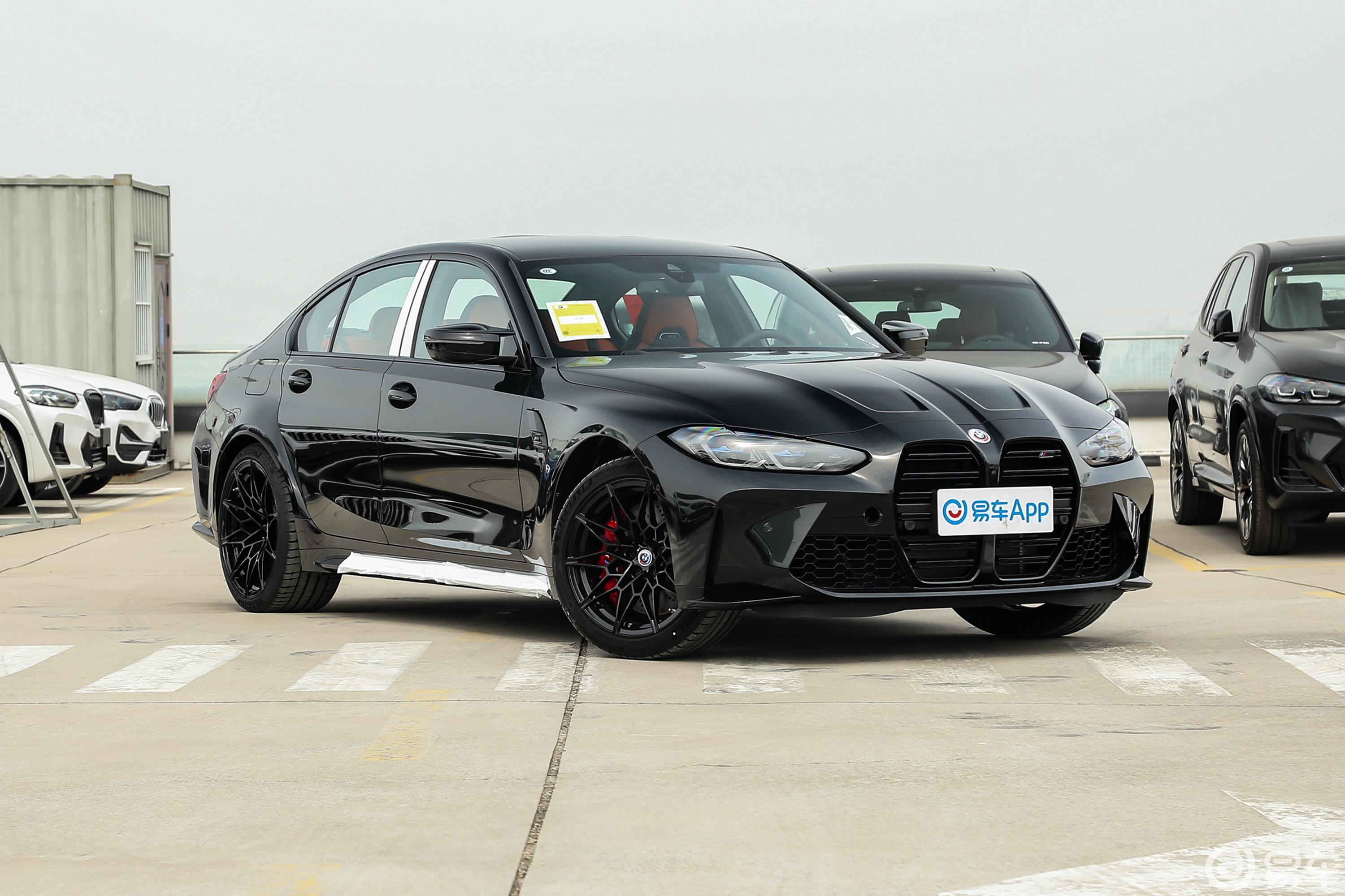 【宝马M3M3 雷霆版侧前45度车头向右水平图片-汽车图片大全】-易车