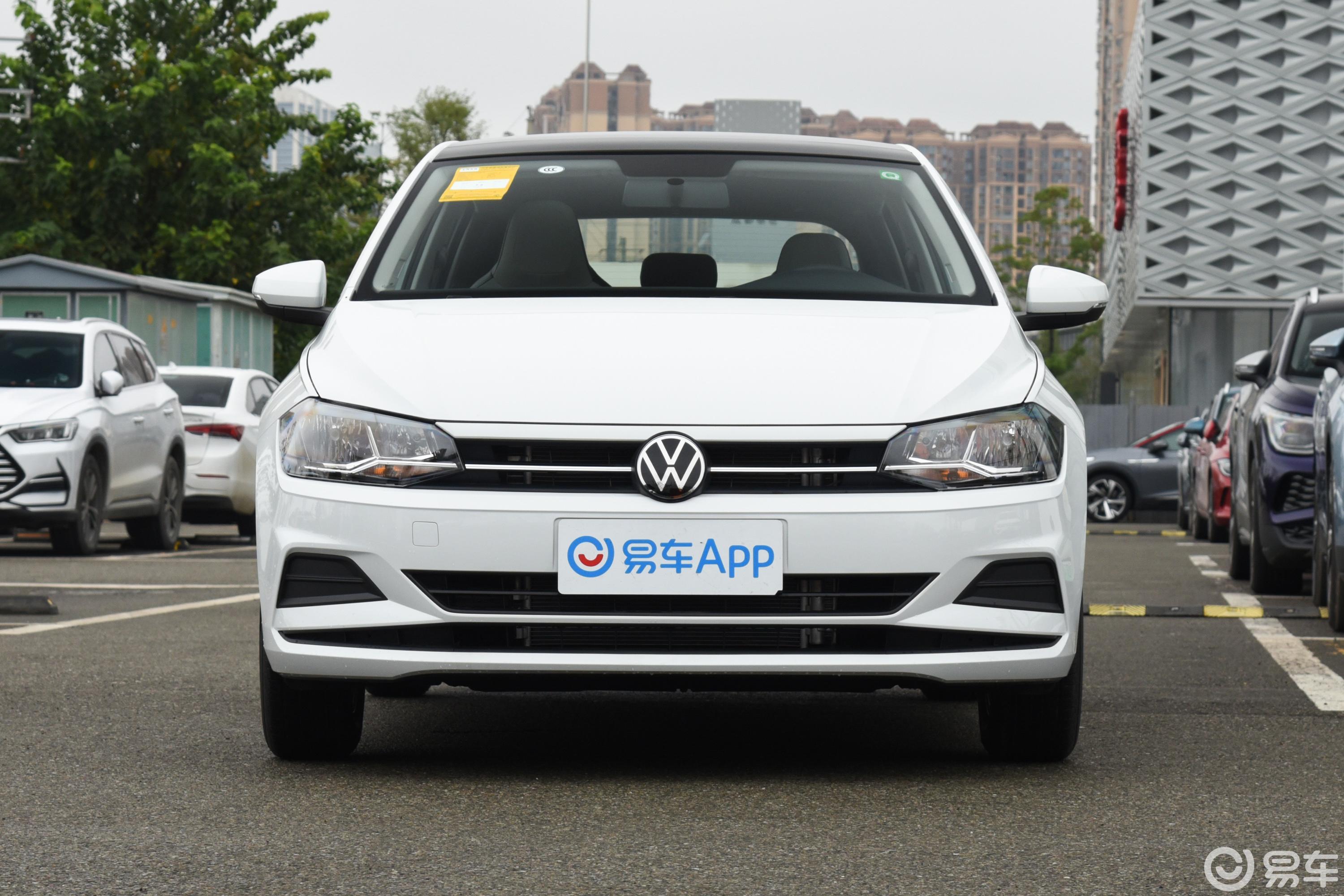 【PoloPlus 1.5L 自动炫彩科技版正前水平图片-汽车图片大全】-易车