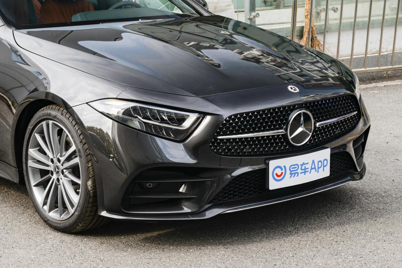 【奔驰CLSCLS 260前格栅侧俯拍图片-汽车图片大全】-易车
