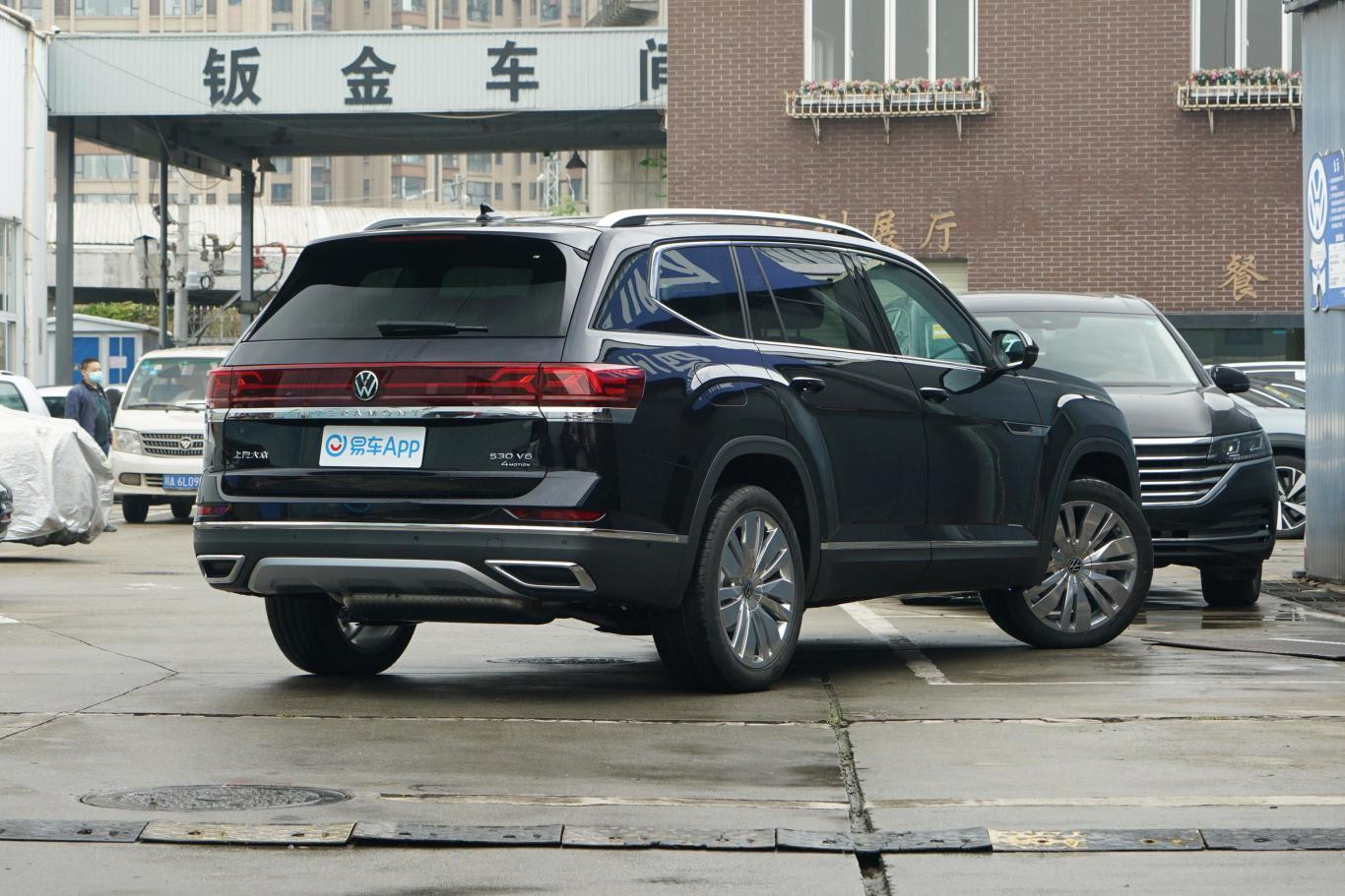 【途昂530 V6 四驱尊崇旗舰版侧后45度车头向右水平图片-汽车图片大全】-易车