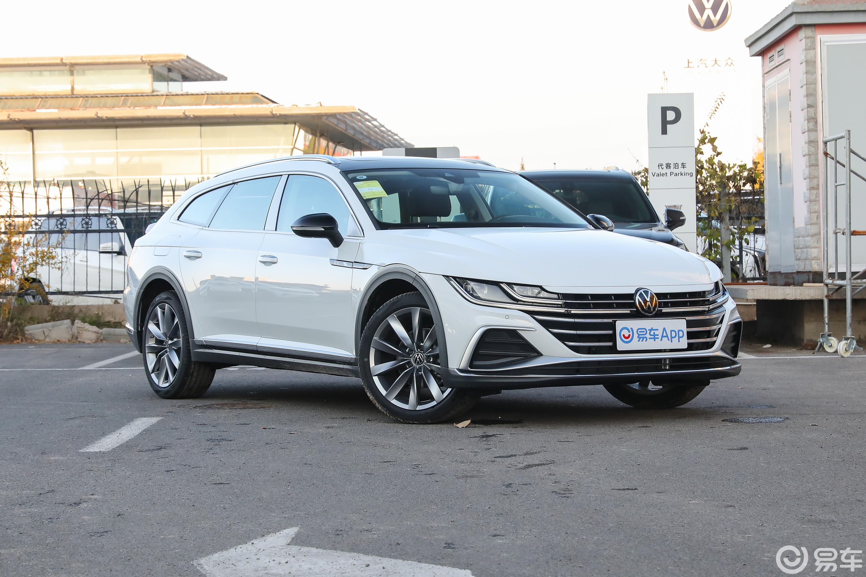 【一汽-大众CC猎装车 380TSI 猎心版侧前45度车头向右水平图片-汽车图片大全】-易车