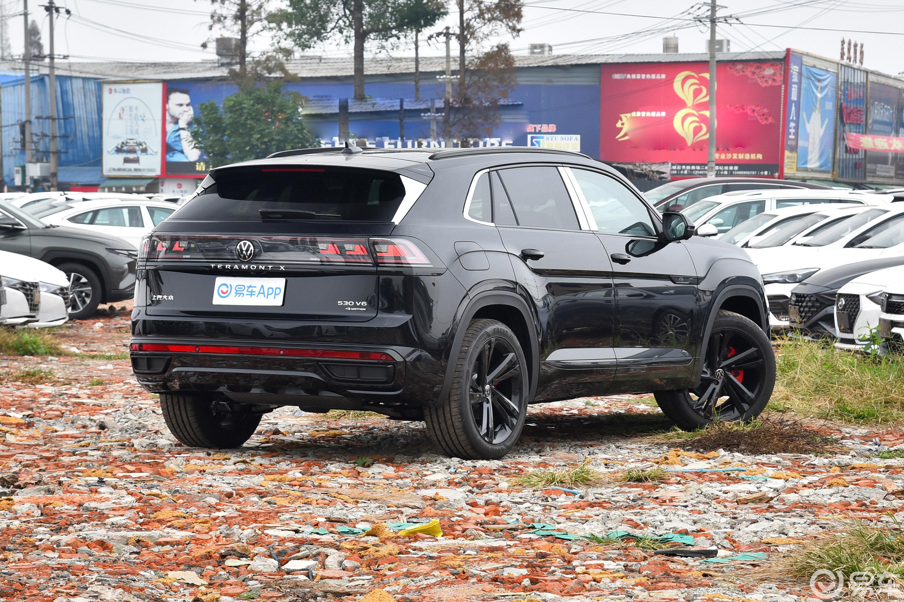 【途昂X530 V6 四驱尊崇旗舰版侧后45度车头向右水平图片-汽车图片大全】-易车