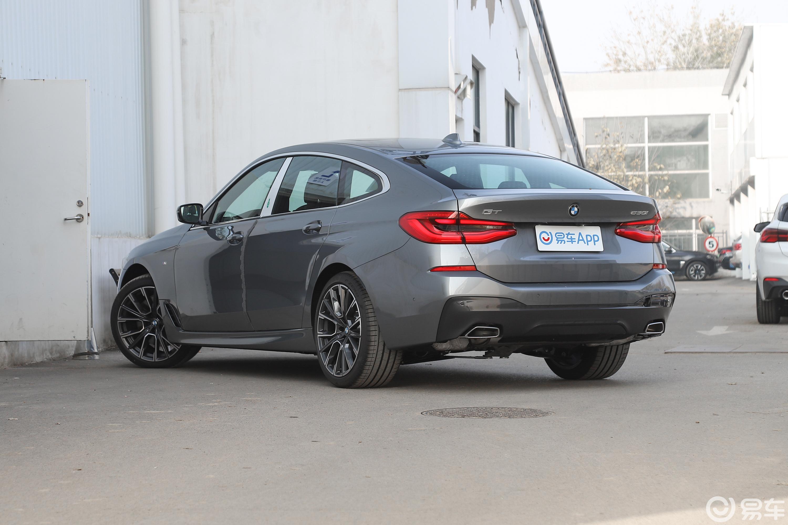 【宝马6系GT630i M运动大旅行家版侧后45度车头向左水平图片-汽车图片大全】-易车