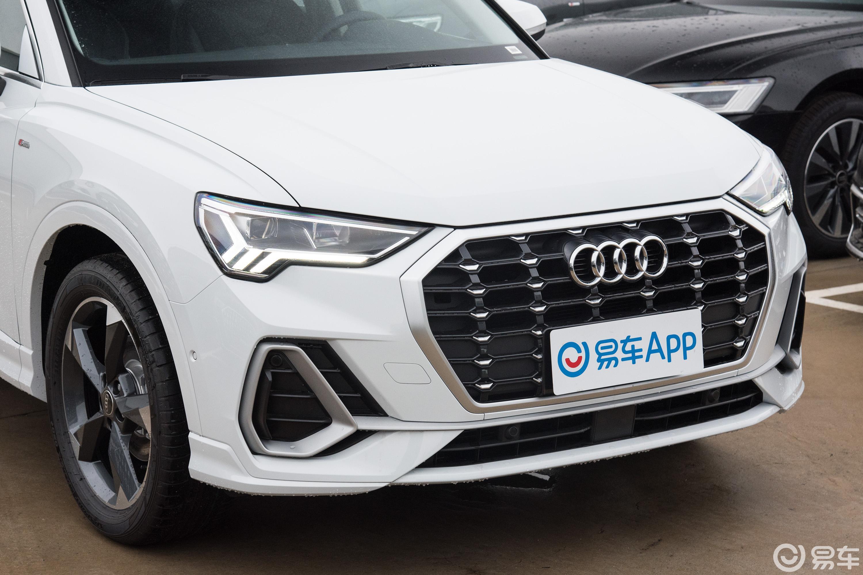 【奥迪Q335 TFSI 时尚动感型前格栅侧俯拍图片-汽车图片大全】-易车