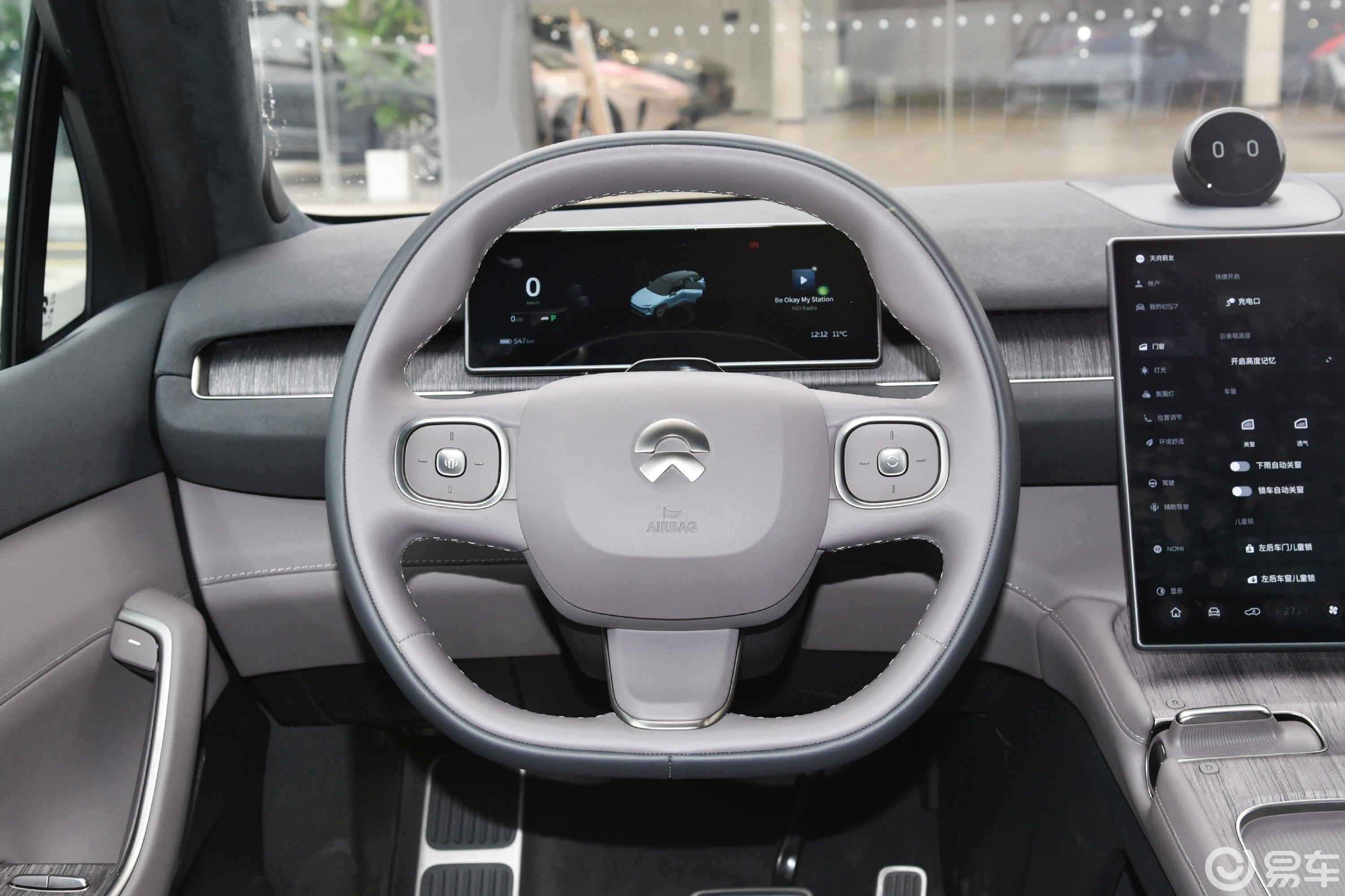 【蔚来ES7485km 75kWh方向盘图片-汽车图片大全】-易车