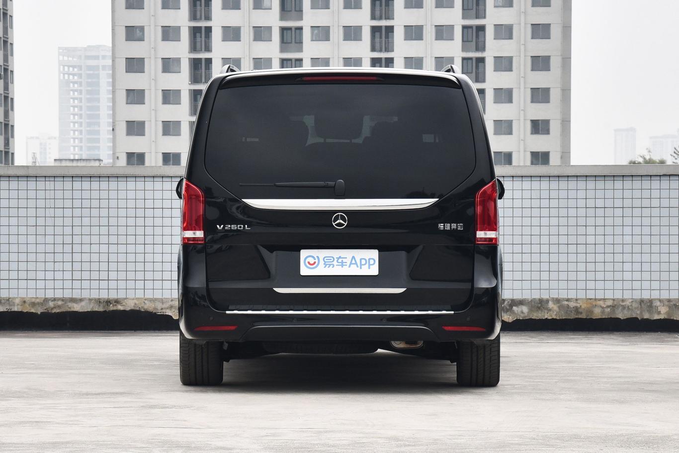 【奔驰V级V 260 L 豪华版正后水平图片-汽车图片大全】-易车