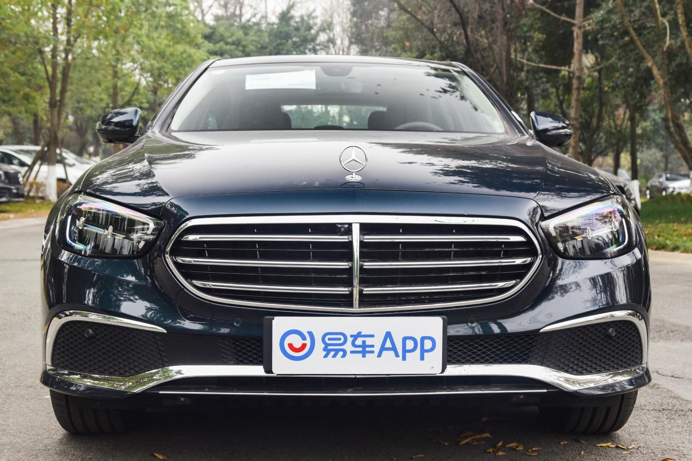 【奔驰E级 插电混动E 350 e L 插电式混合动力轿车外观细节图片-汽车图片大全】-易车