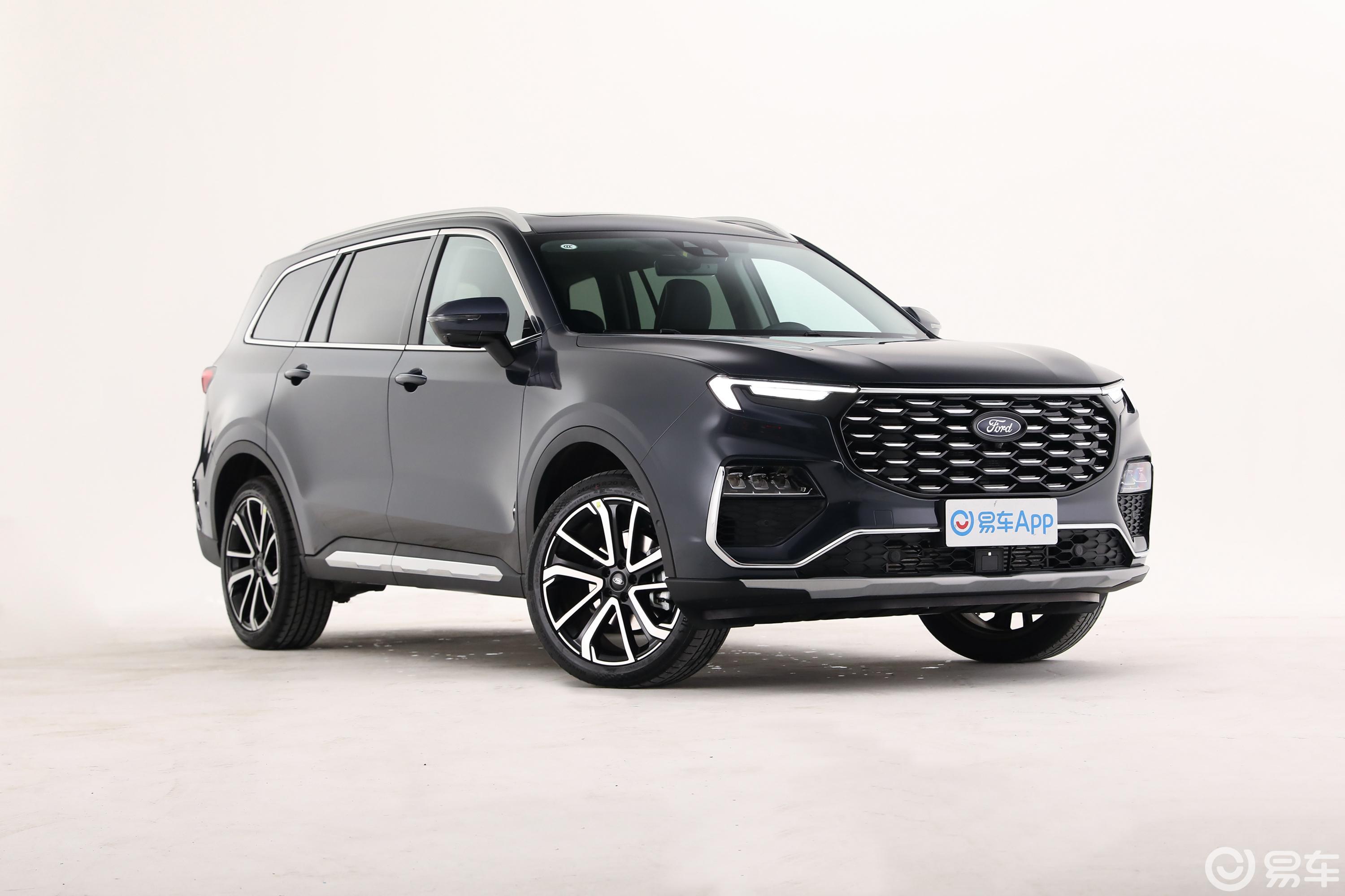 【领裕EcoBoost 225 尊领型PLUS 7座(2/2/3布局)侧前45度车头向右水平图片-汽车图片大全】-易车