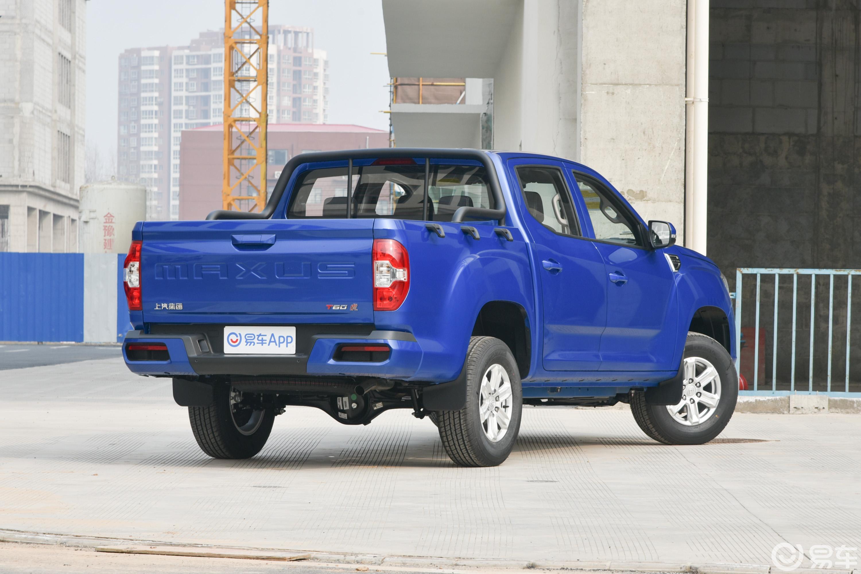 【上汽大通MAXUS T60五周年纪念版 2.0T 手动两驱标箱舒适版侧后45度车头向右水平图片-汽车图片大全】-易车