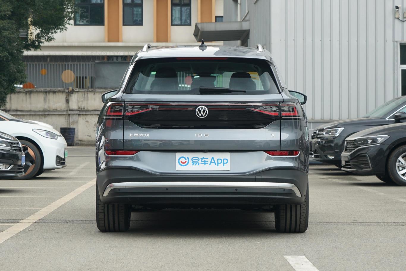 【ID.6 X617km 纯净长续航版 7座正后水平图片-汽车图片大全】-易车