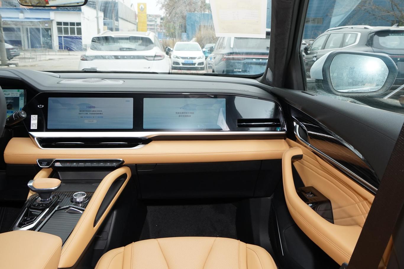 【星越L 增程电动版Hi·P 1.5T 245km 至臻型副驾驶位区域图片-汽车图片大全】-易车