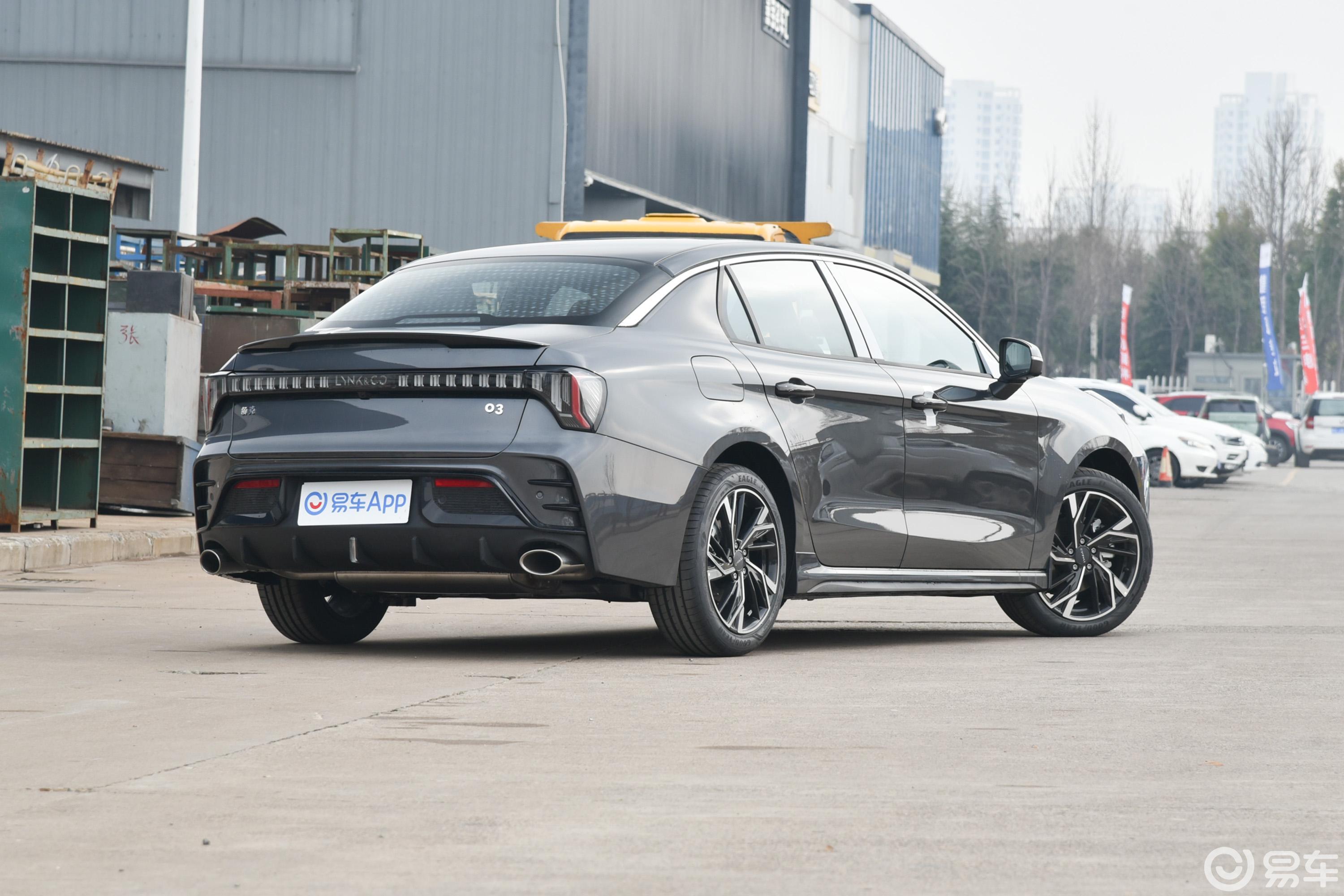 【领克031.5T 双离合两驱劲Plus 5座侧后45度车头向右水平图片-汽车图片大全】-易车