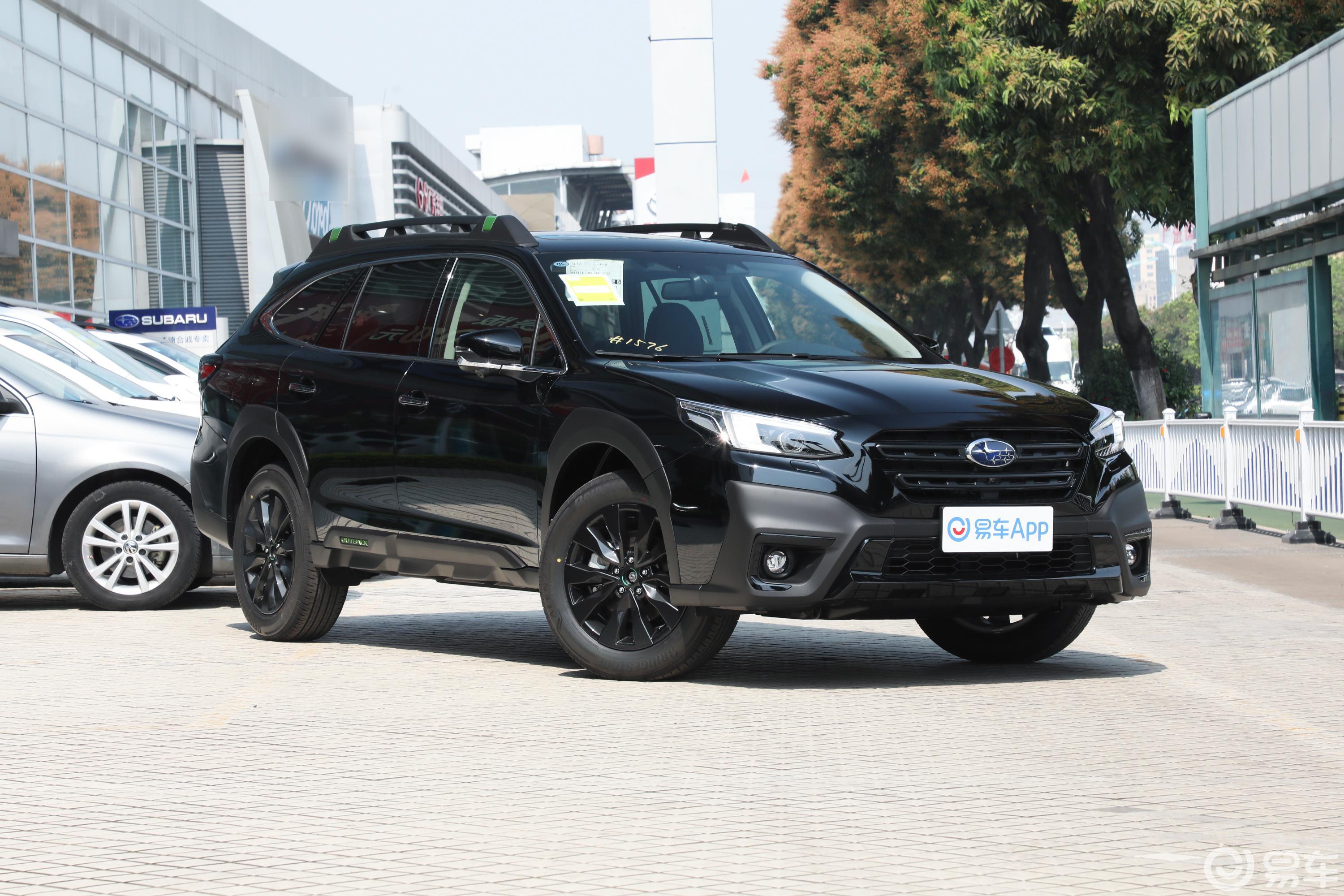 【傲虎2.5i AWD探享版EyeSight侧后45度车头向右水平图片-汽车图片大全】-易车