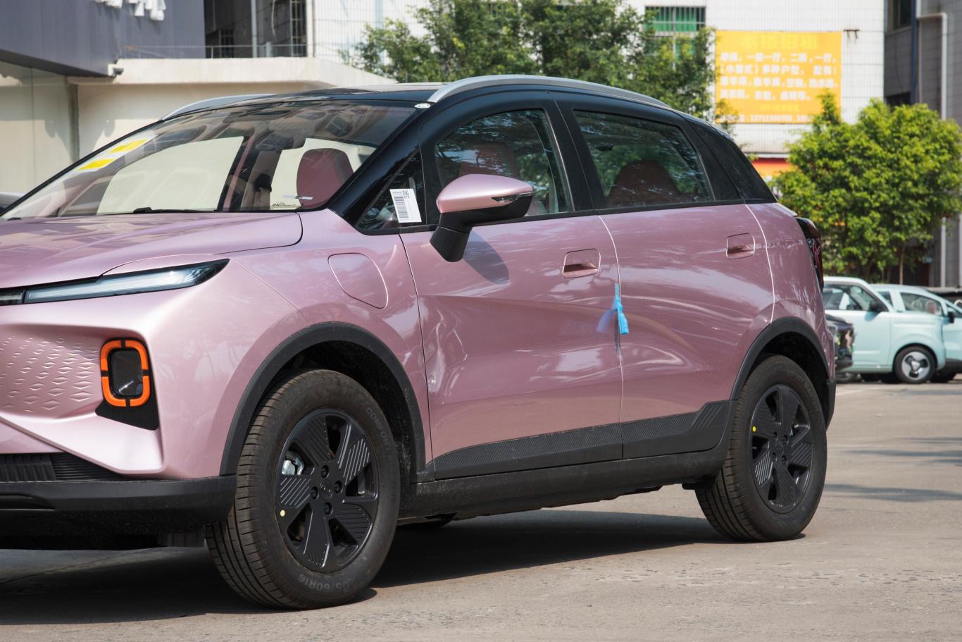 【吉利几何E萤火虫401km 超吸粉特别版 5座外观细节图片-汽车图片大全】-易车