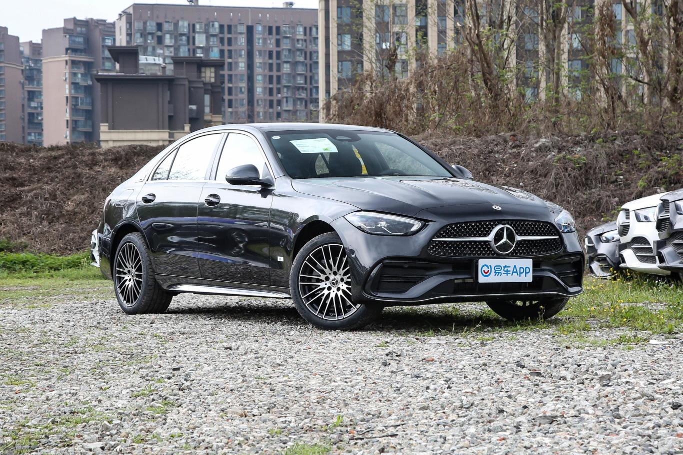 【奔驰C级改款 C 260 L 运动版侧前45度车头向右水平图片-汽车图片大全】-易车