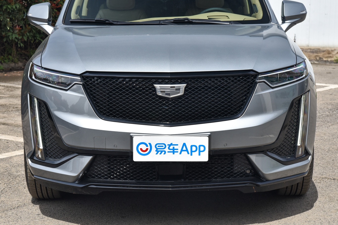 【凯迪拉克XT6轻混 2.0T 四驱铂金型黑钻版 6座外观细节图片-汽车图片大全】-易车