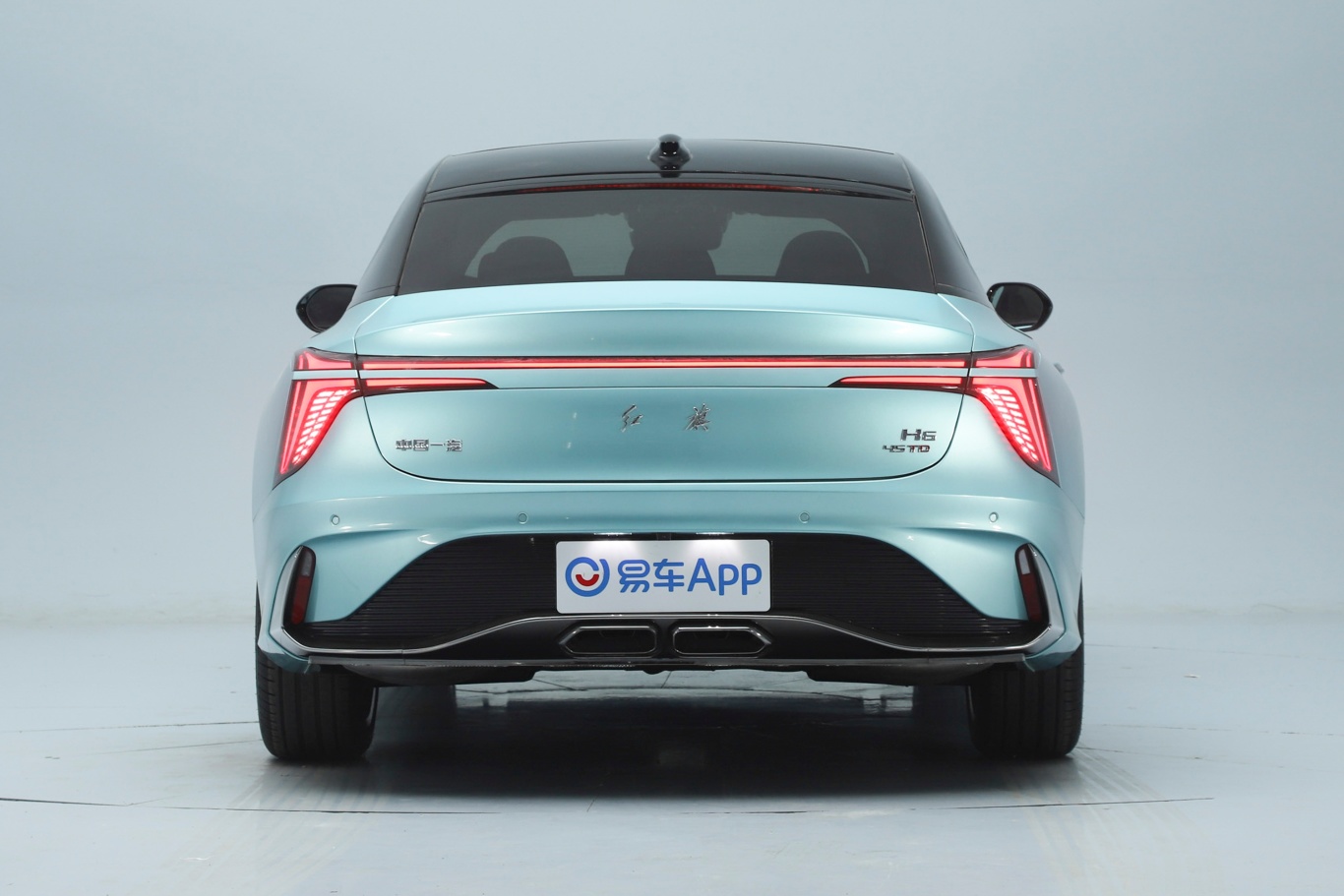 【红旗H62.0T 致臻版正后水平图片-汽车图片大全】-易车