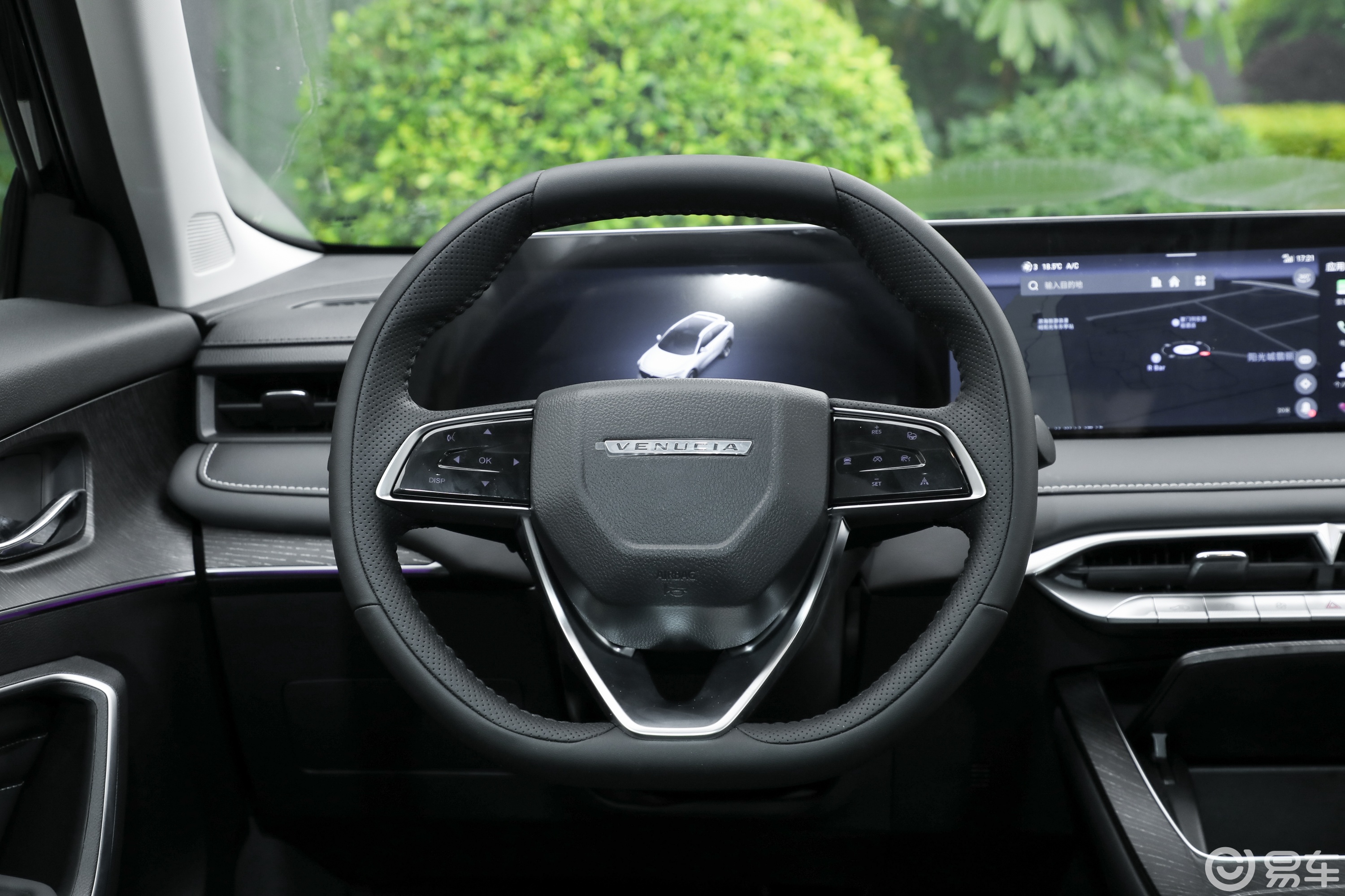 【启辰大V DD-i超混动110km iE版方向盘图片-汽车图片大全】-易车