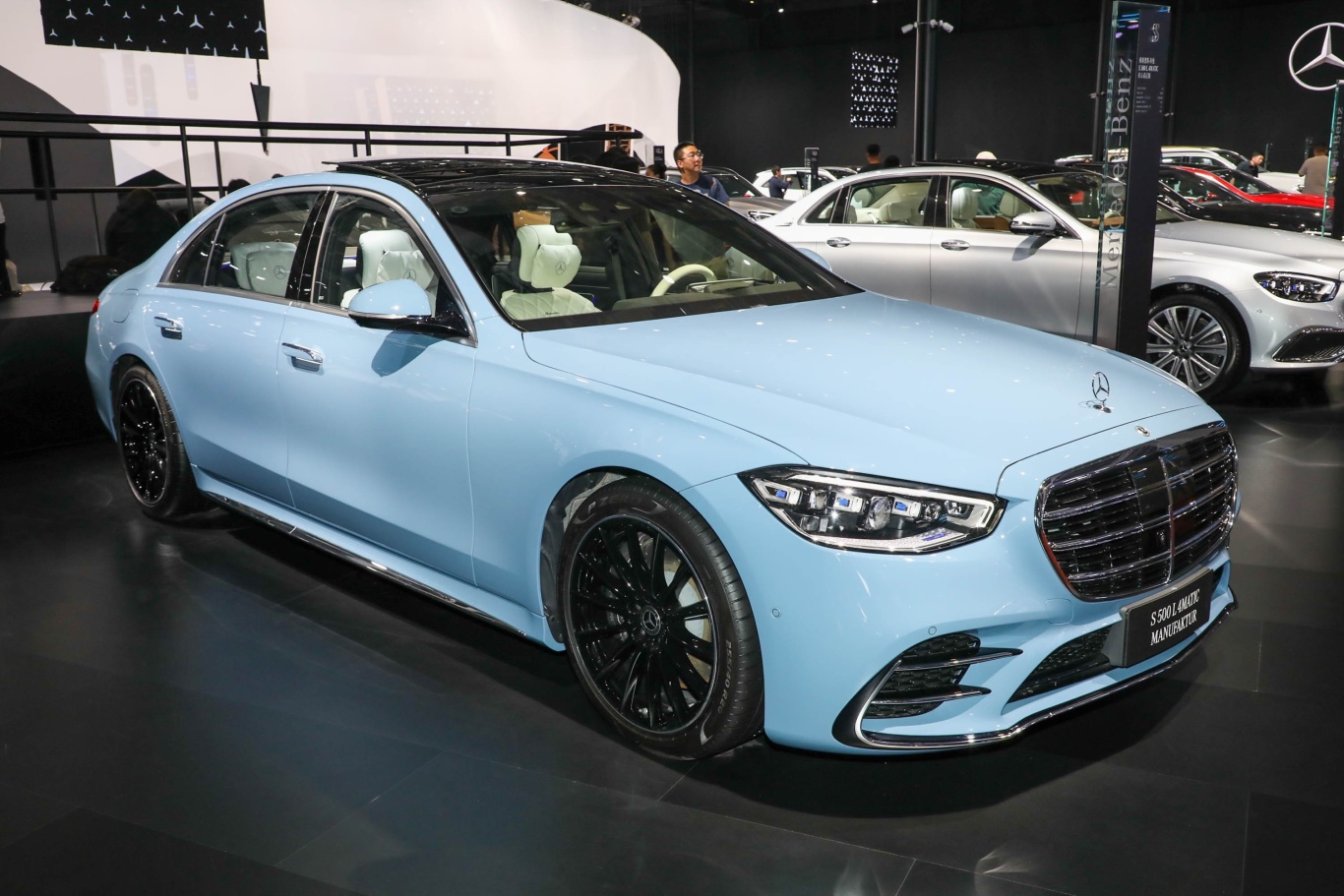 【奔驰S级S 500 L 4MATIC 匠心高定版图片-汽车图片大全】-易车