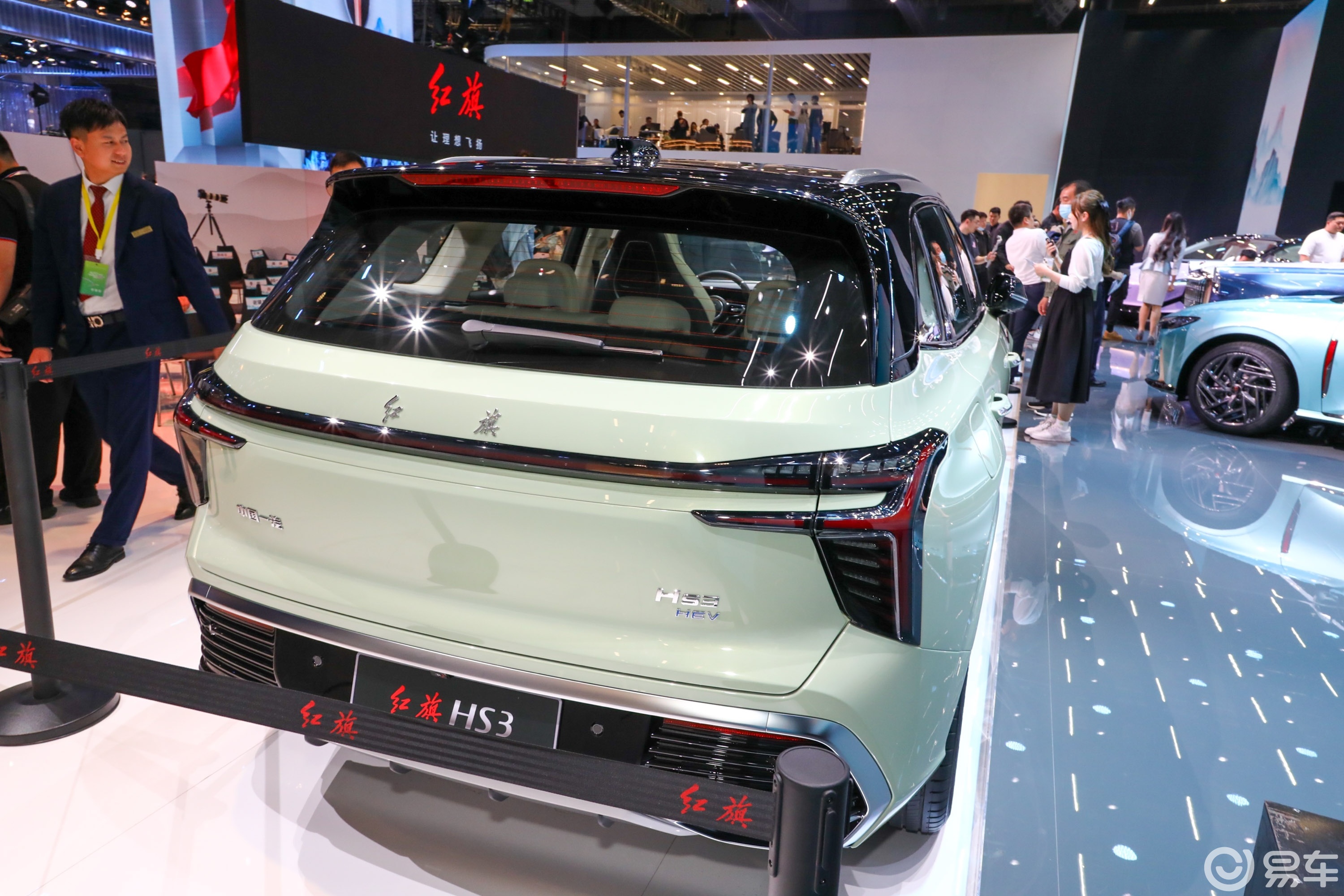 【红旗HS32.0T 自动试装车外观图片-汽车图片大全】-易车