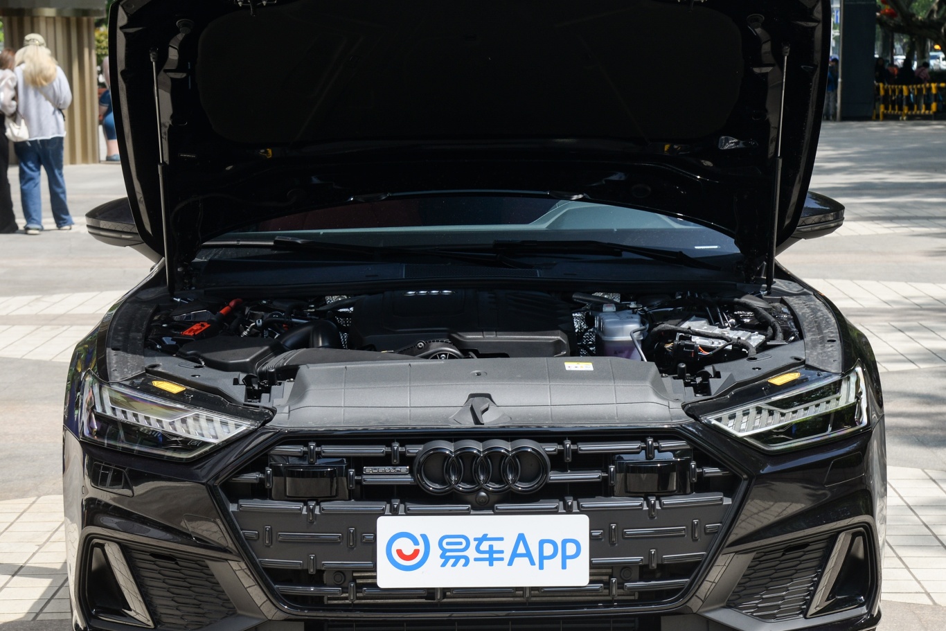 【奥迪A7L45 TFSI quattro S-line 黑武士版动力底盘图片-汽车图片大全】-易车