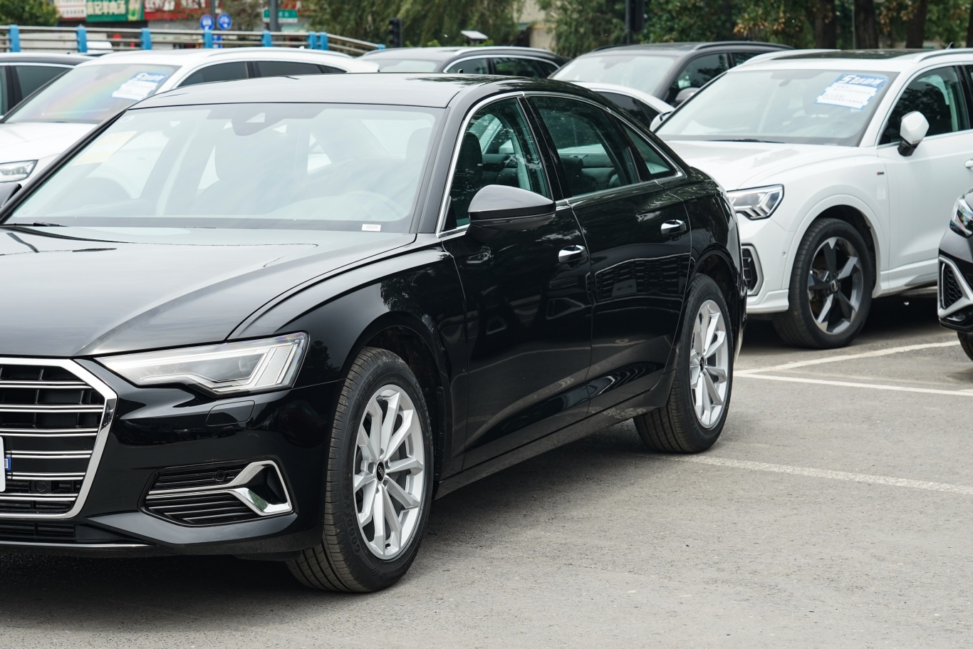 【奥迪A6L改款 40 TFSI 豪华致雅型外观细节图片-汽车图片大全】-易车