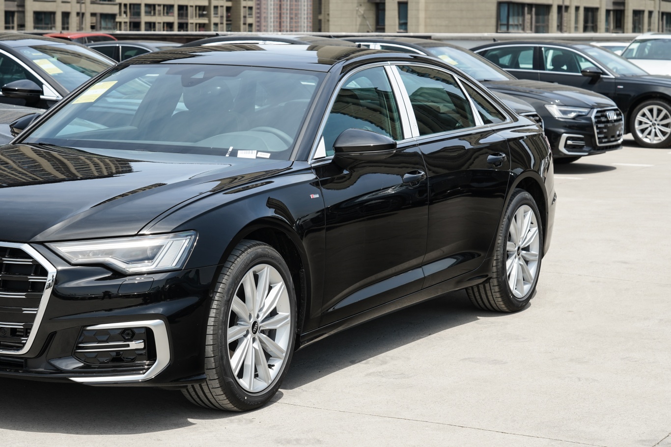 【奥迪A6L改款 45 TFSI 臻选动感型外观细节图片-汽车图片大全】-易车