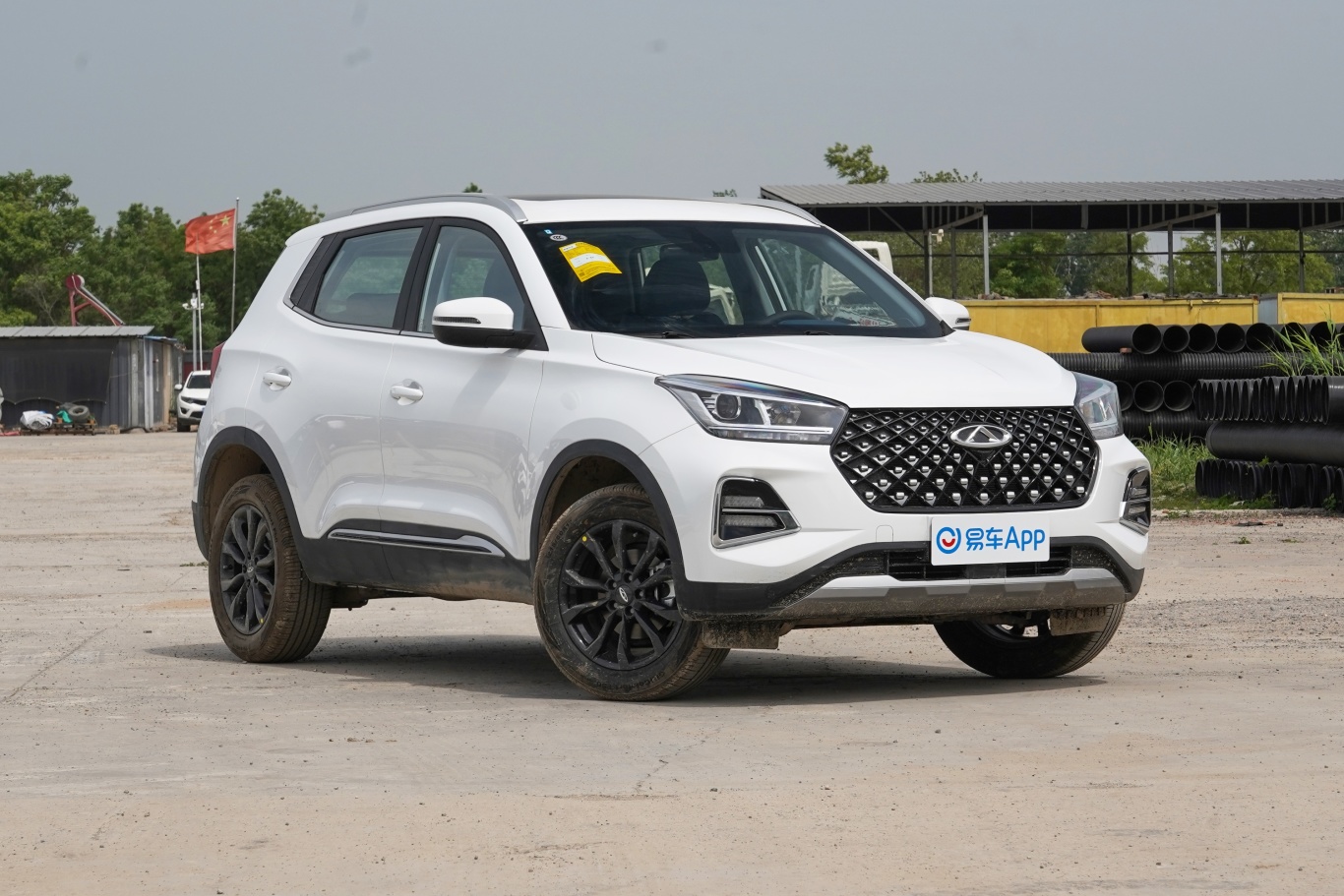 【瑞虎5x1.5L CVT时尚型侧前45度车头向右水平图片-汽车图片大全】-易车