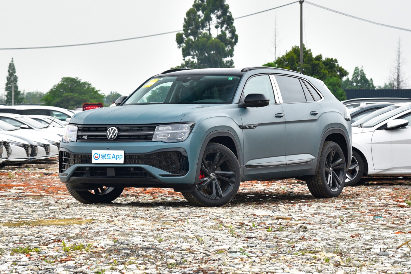 【途昂途昂X 改款 380TSI 四驱青云限定版侧前45度车头向左水平图片-汽车图片大全】-易车