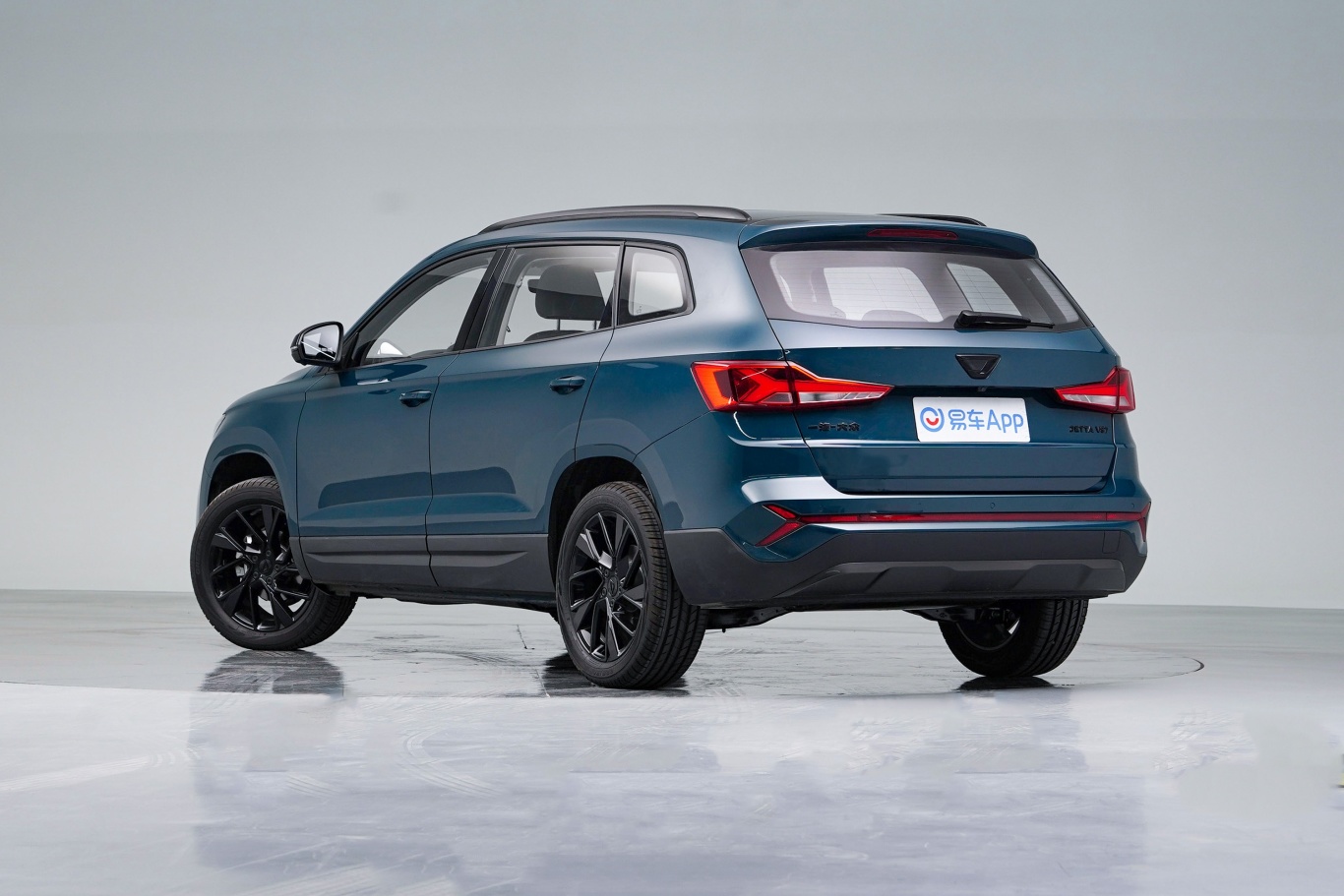 【捷达VS7280TSI 自动高光荣耀版侧后45度车头向左水平图片-汽车图片大全】-易车