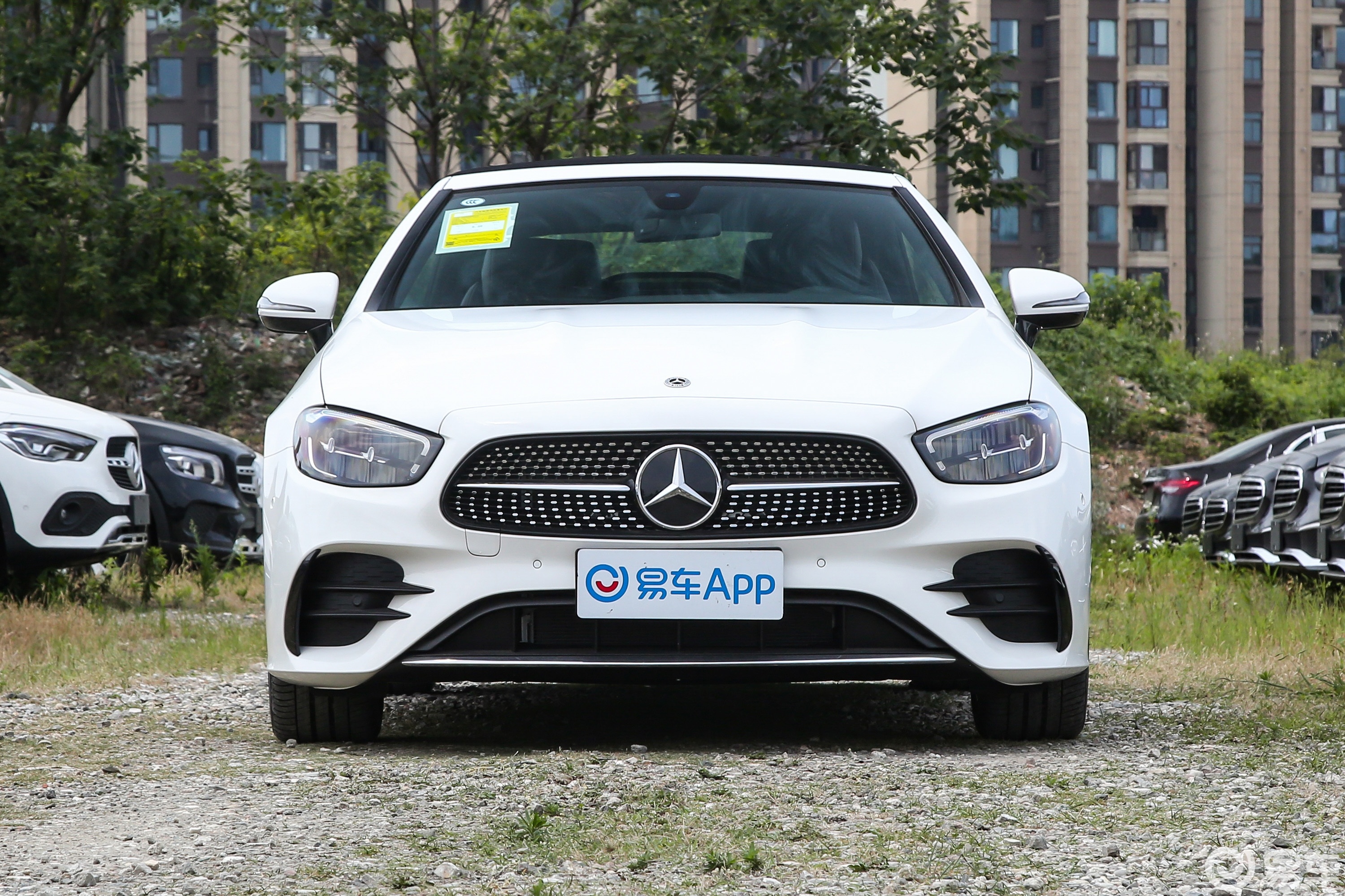 【奔驰E级(进口)改款 E 260 敞篷轿跑车正前水平图片-汽车图片大全】-易车