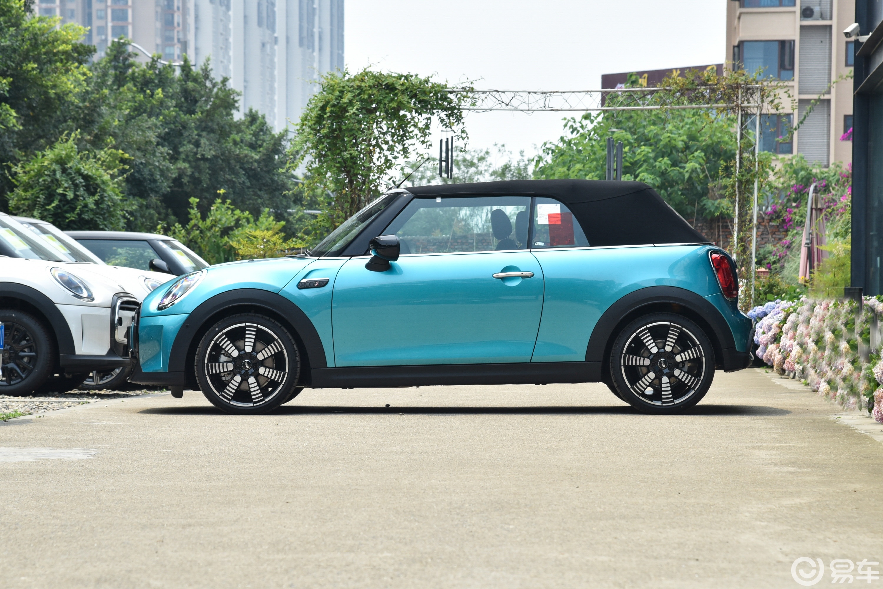 【MINI CABRIO2.0T COOPER S CABRIO 海岸线纪念版正侧车头向左水平图片-汽车图片大全】-易车