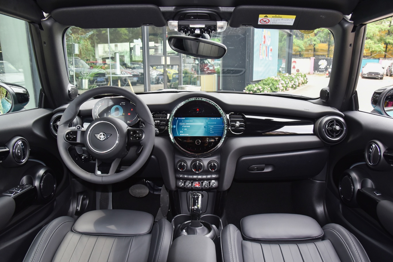 【MINI CABRIO2.0T COOPER S CABRIO 海岸线纪念版内饰全景正拍图片-汽车图片大全】-易车