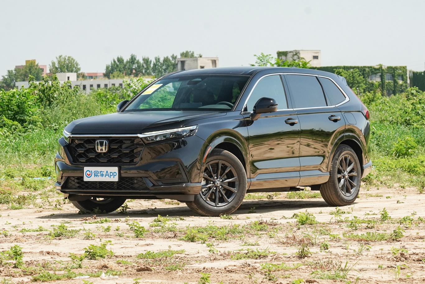【本田CR-V混动 2.0L 两驱智耀版侧前45度车头向左水平图片-汽车图片大全】-易车