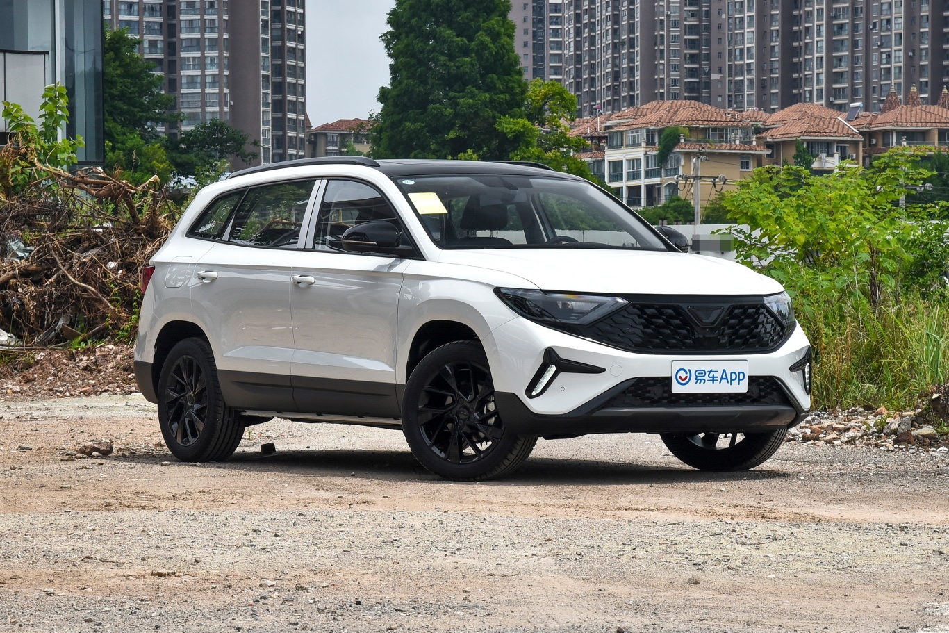 【捷达VS7280TSI 自动高光悦享版侧前45度车头向右水平图片-汽车图片大全】-易车