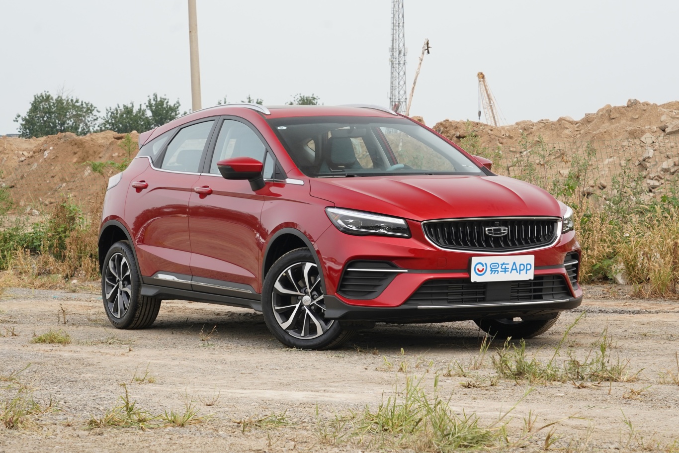 【帝豪S1.4T CVT 跨界玩家版侧前45度车头向右水平图片-汽车图片大全】-易车