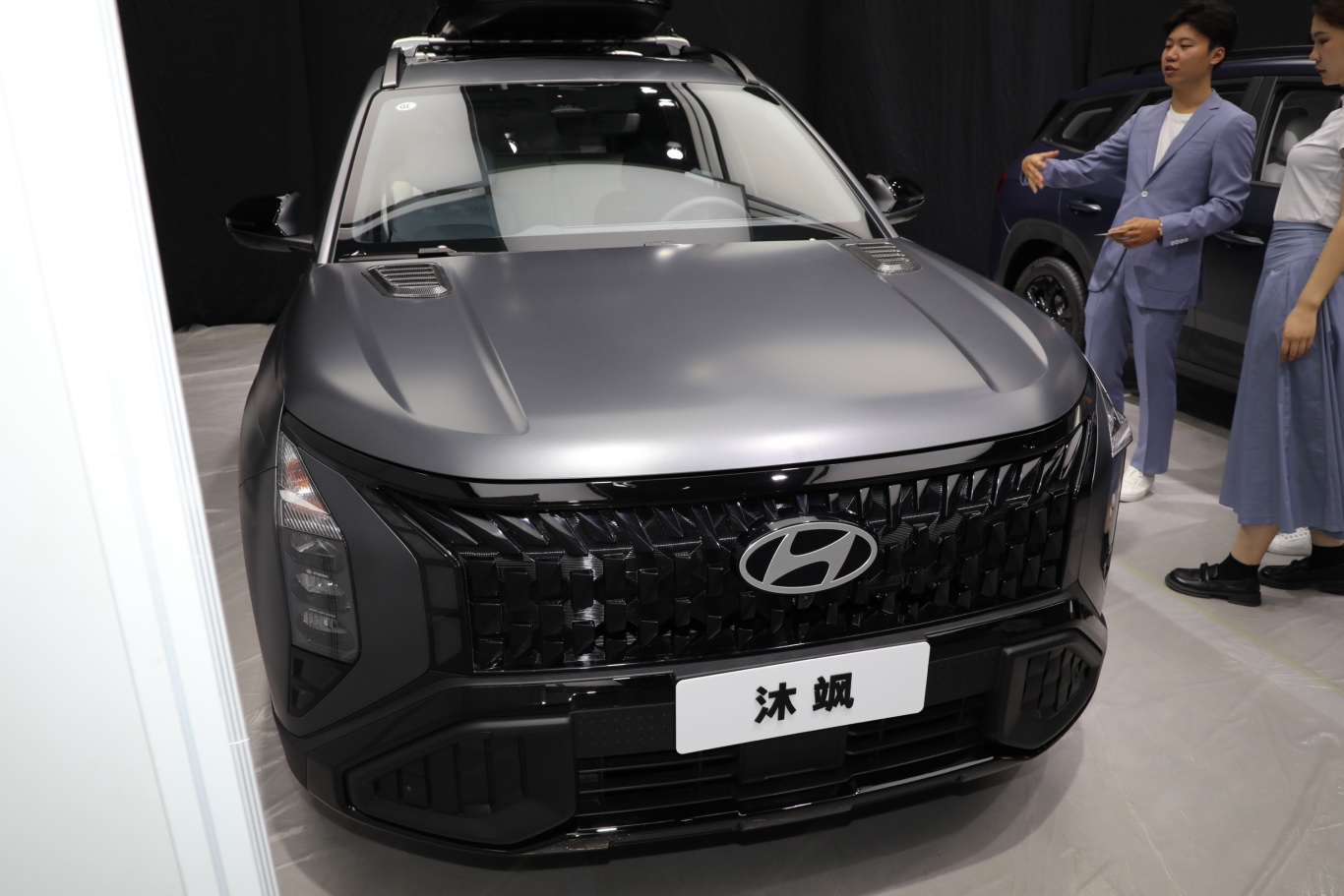 【现代ix35沐飒 2.0L TOP旗舰曜夜版图片-汽车图片大全】-易车