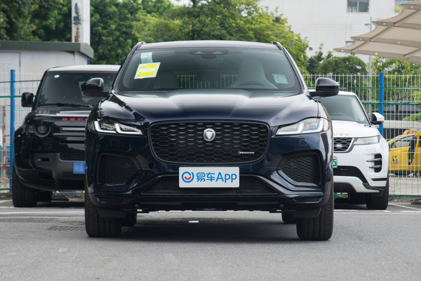 【捷豹F-PACE250PS R-DYNAMIC SE正前水平图片-汽车图片大全】-易车