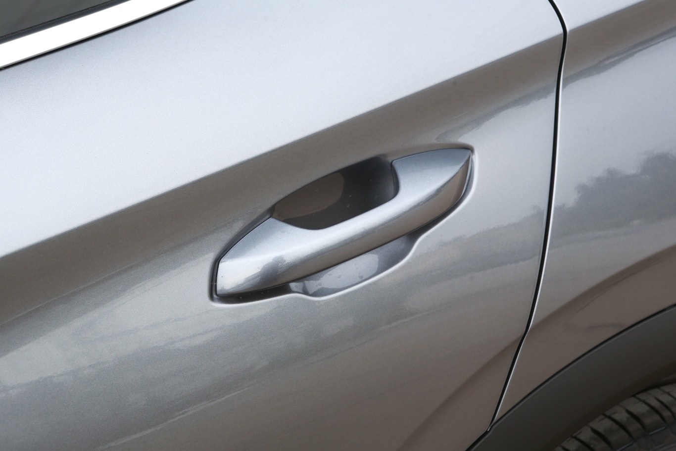 【元PLUS冠军版 430km 超越型驾驶员侧后门把手图片-汽车图片大全】-易车