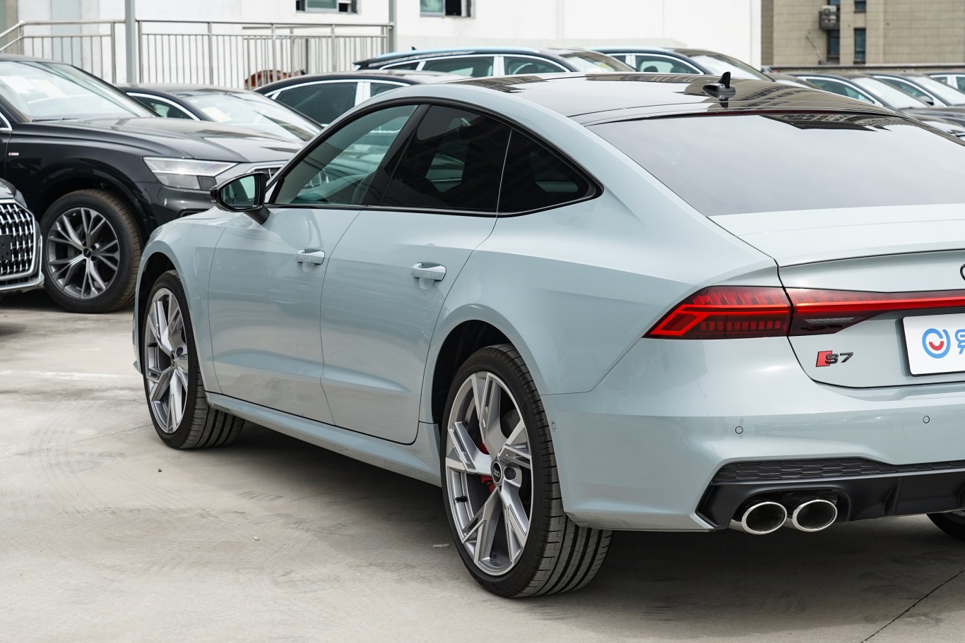 【奥迪S72.9T Sportback 竞技限量版外观细节图片-汽车图片大全】-易车