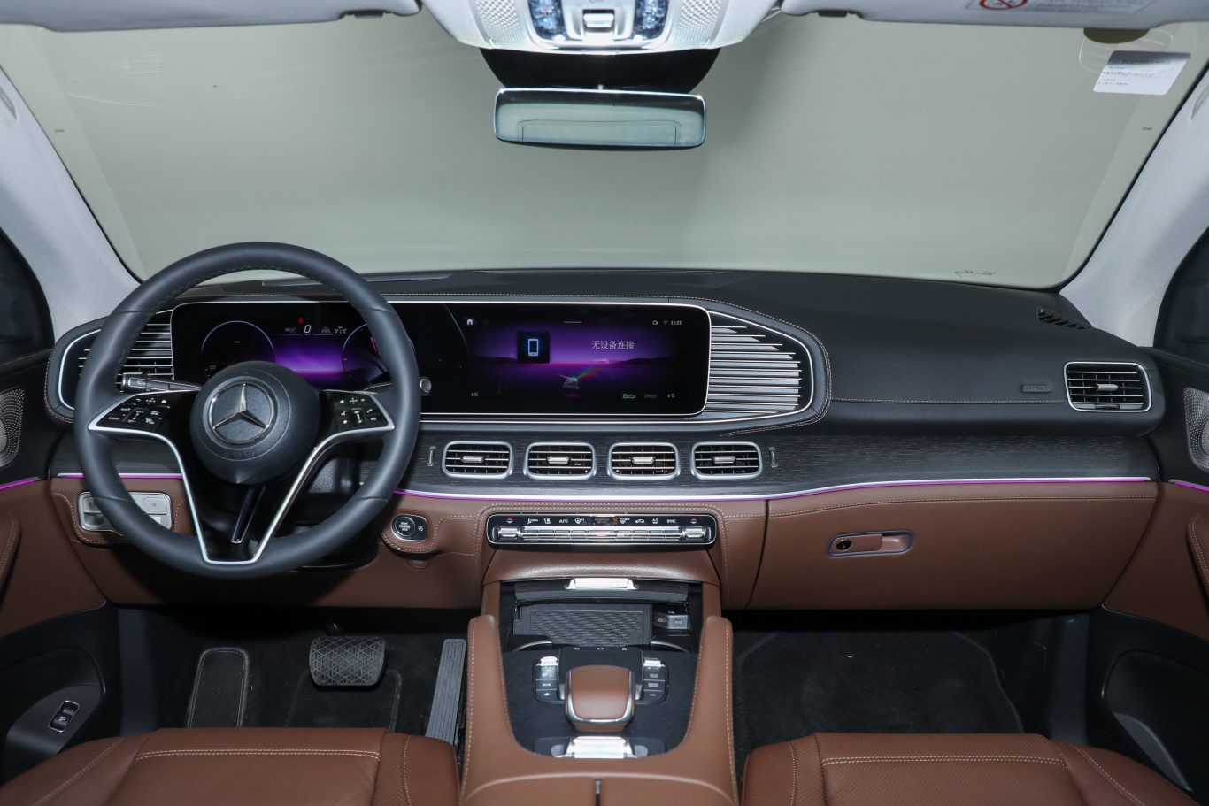 【奔驰gle轿跑gle 450 4matic 轿跑suv 豪华型中控台整体图片 汽车图片大全】 易车