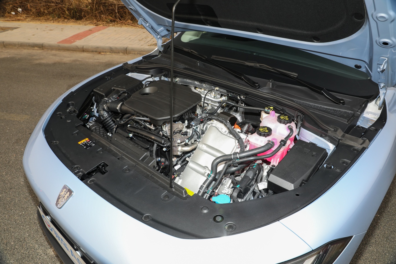 【荣威D7插电混动 1.5L 125km 超越版动力底盘图片-汽车图片大全】-易车