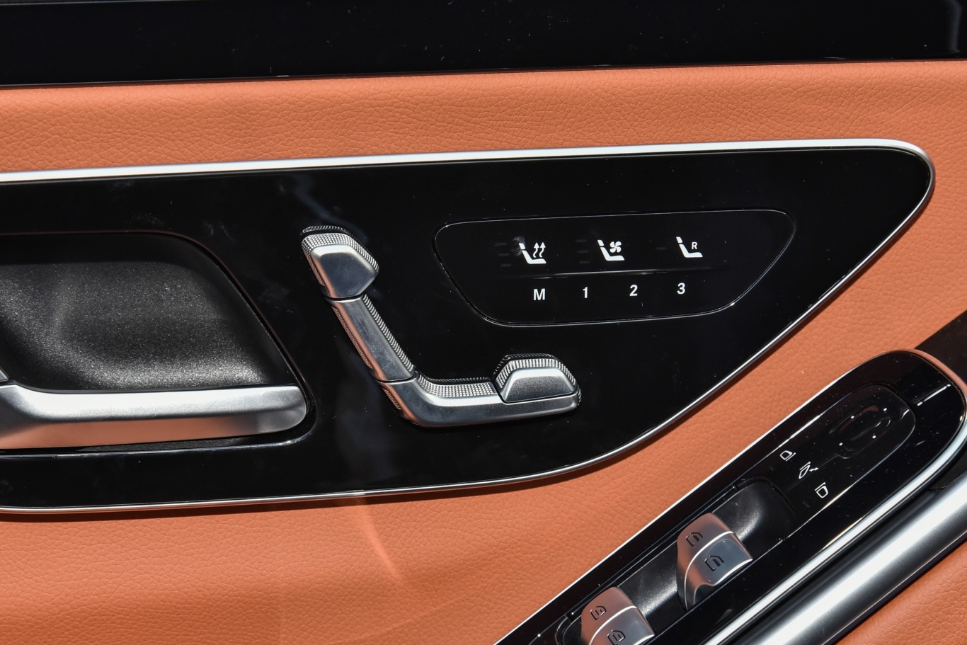 【奔驰S级S 400 L 豪华型主驾座椅调节图片-汽车图片大全】-易车