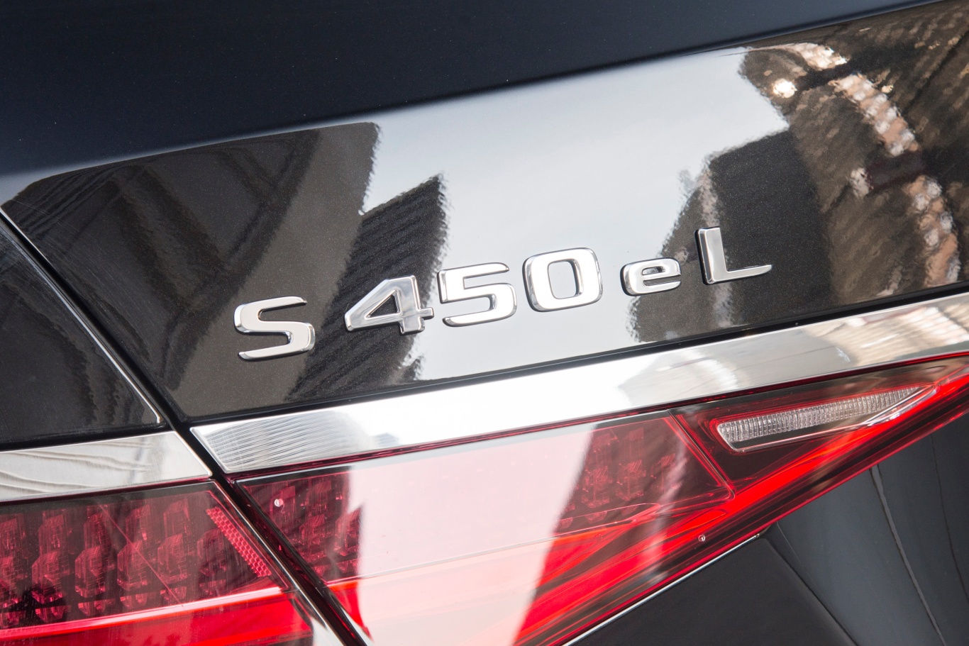 【奔驰S级 插电混动S 450 e L外观细节图片-汽车图片大全】-易车
