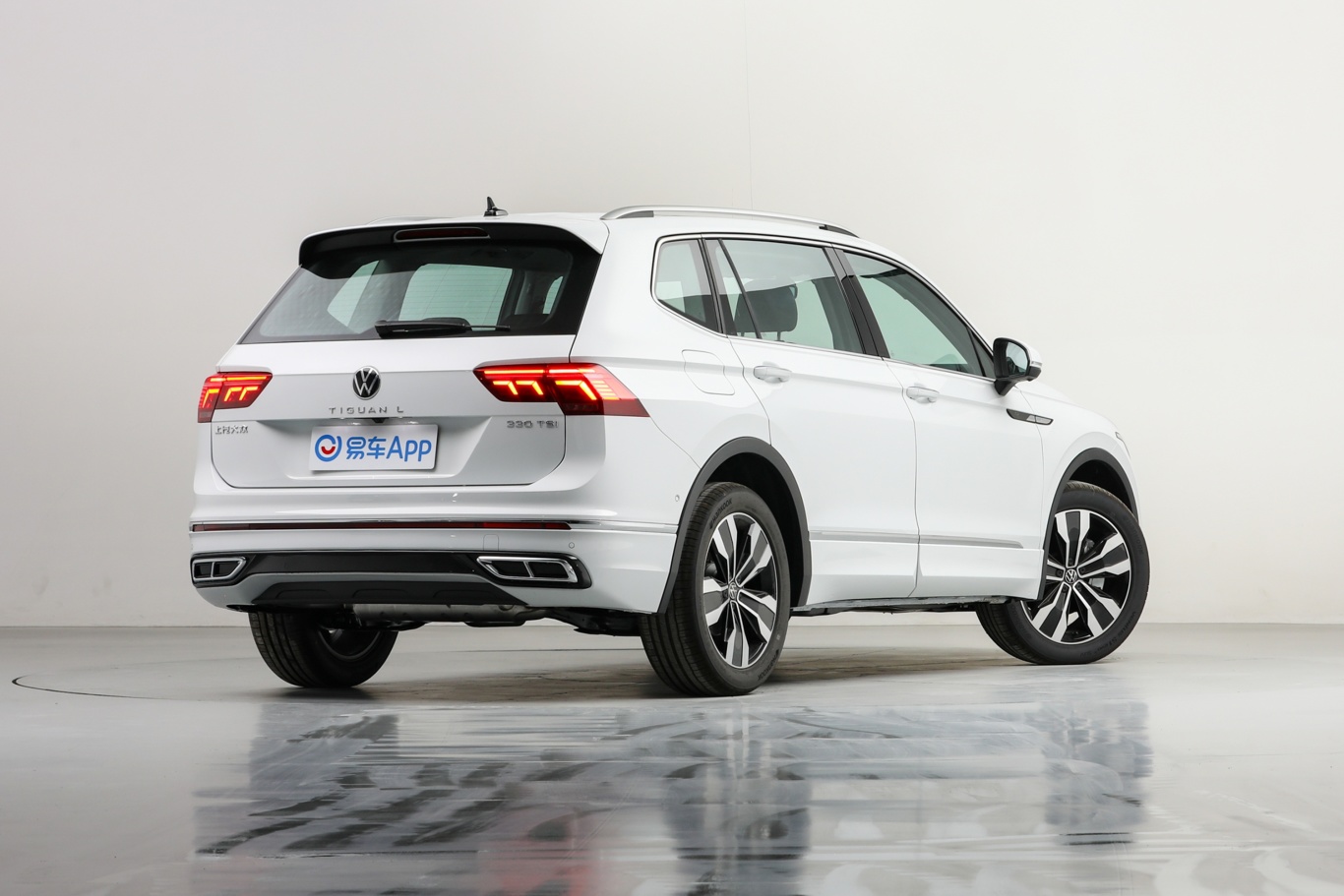 【途观L330TSI 两驱R-Line越享版 5座侧后45度车头向右水平图片-汽车图片大全】-易车