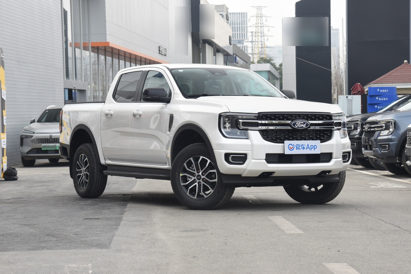 【游骑侠Ranger2.3T 自动四驱探迹版 汽油侧前45度车头向右水平图片-汽车图片大全】-易车